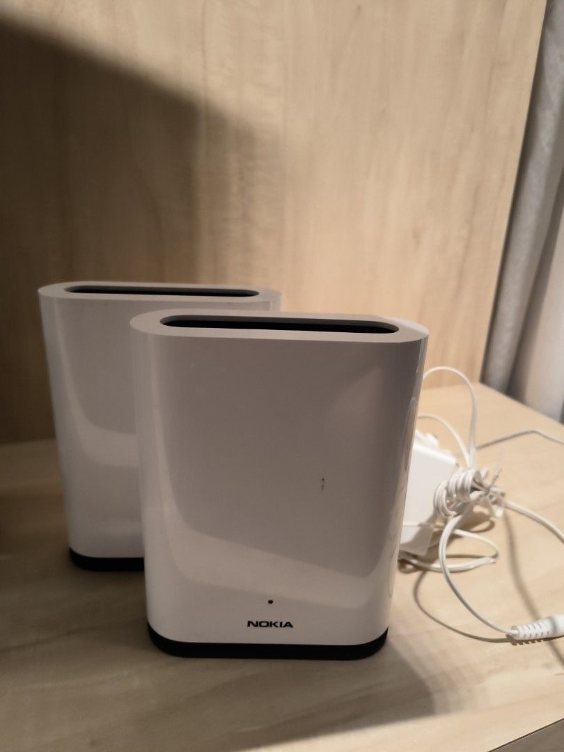 2 x Nokia beacon 1 wifi mesh, TV & Home Appliances, Other Home ...