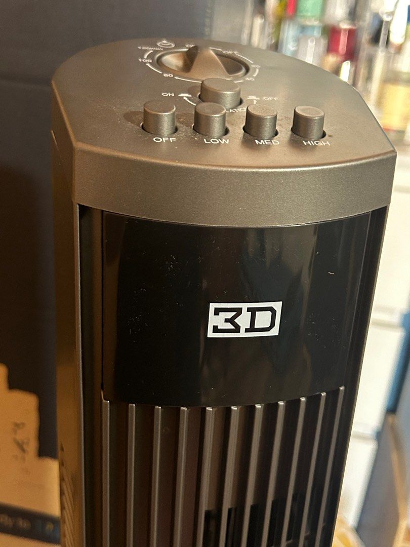 3D Skyscraper Tower Fan TF-10SS, Furniture & Home Living, Lighting ...