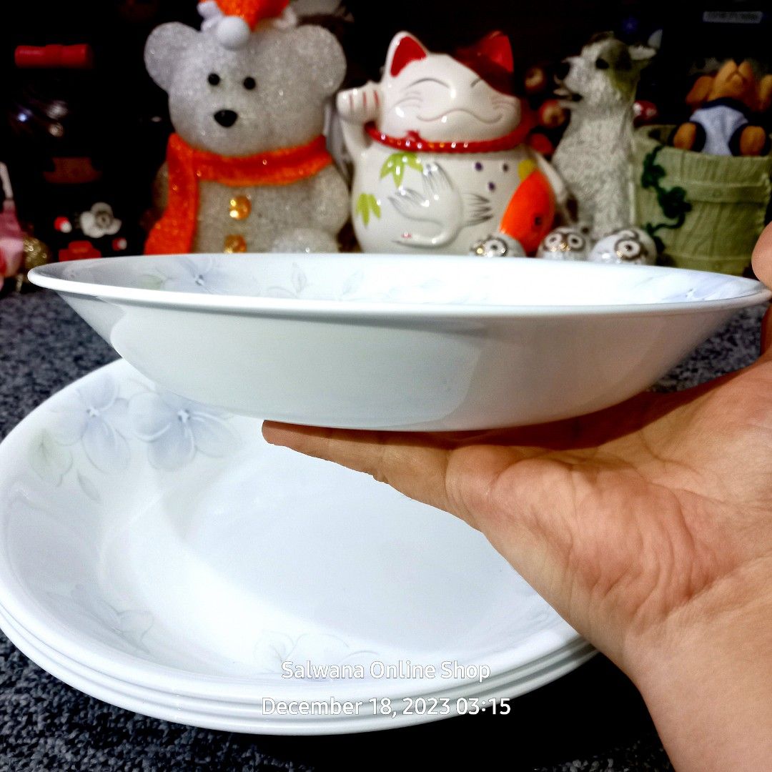 8.7" CORELLE BY CORNING USA MICROWAVABLE DEEP PLATES • SOLD PIECE ...