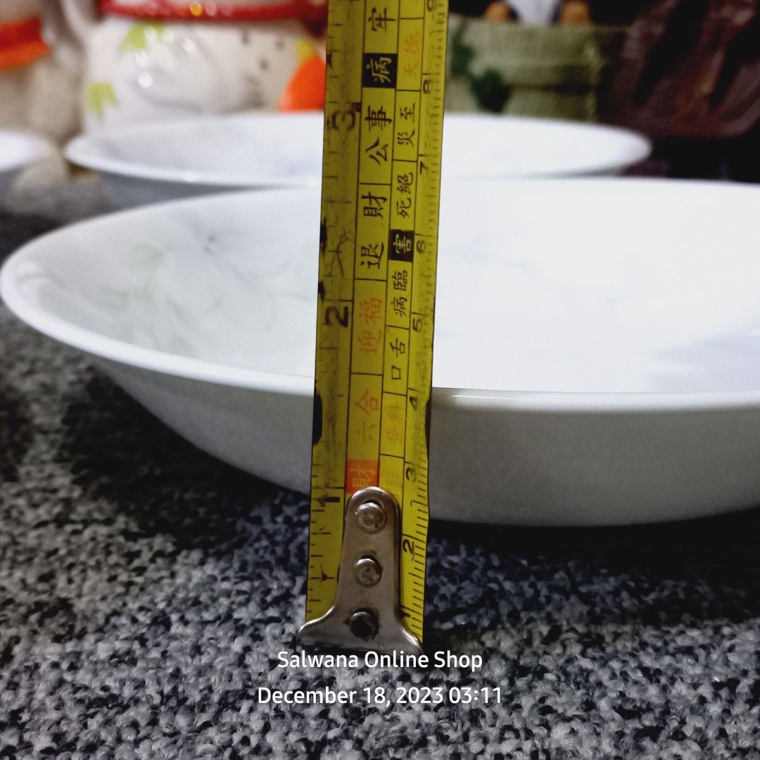 8.7" CORELLE BY CORNING USA MICROWAVABLE DEEP PLATES • SOLD PIECE ...