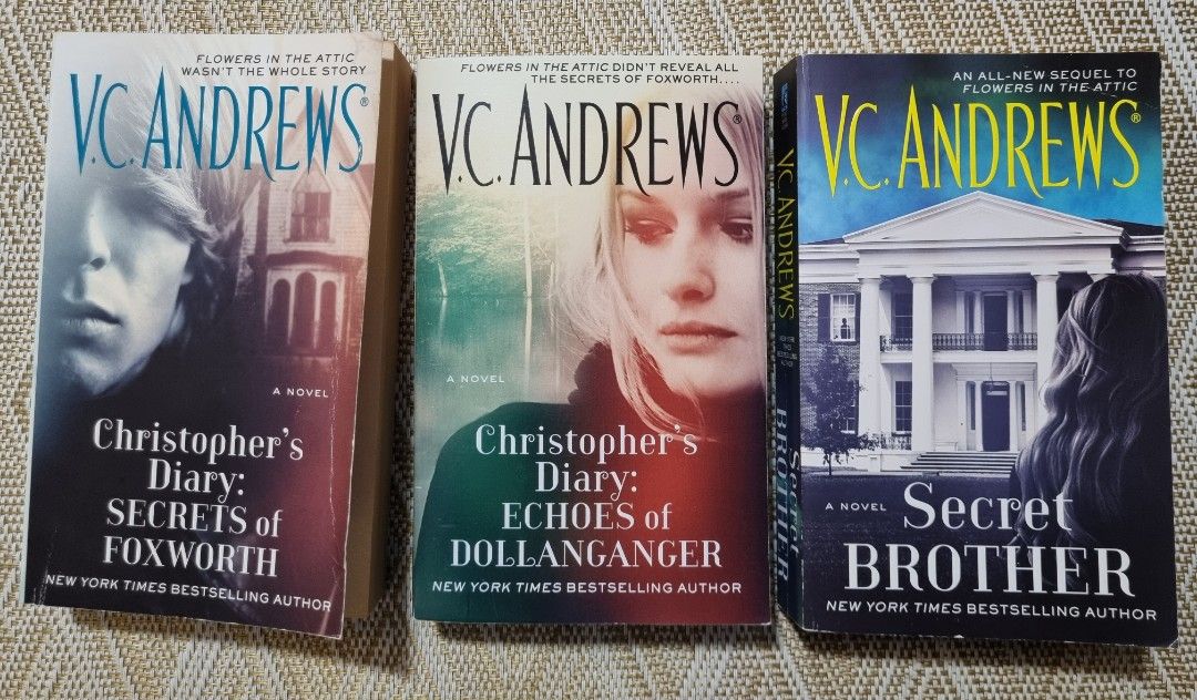 [$8 each]: Assorted VC Andrews novels, Hobbies & Toys, Books ...