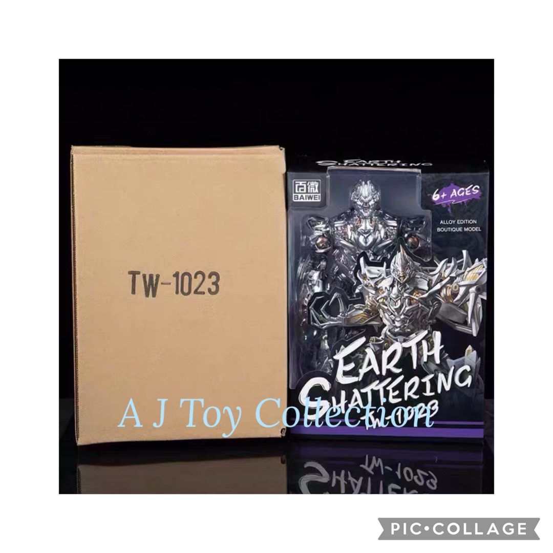 [ In Stock ] Transformers Baiwei BW TW-1023 TW1023 Earth Shattering ...