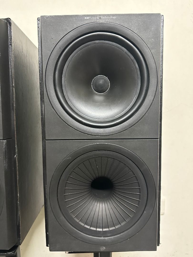 經典的 KEF Q60 8吋同軸喇叭一對 書架喇叭 小落地喇叭 聽音樂 的好選擇 連號 英國製造~, 耳機及錄音音訊設備, Soundbar ...