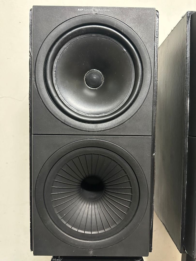 經典的 KEF Q60 8吋同軸喇叭一對 書架喇叭 小落地喇叭 聽音樂 的好選擇 連號 英國製造~, 耳機及錄音音訊設備, Soundbar ...