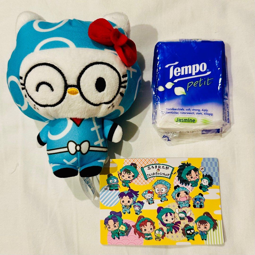 全新 日版Sanrio 忍者亂太郎xHello Kitty 公仔, 興趣及遊戲, 玩具 & 遊戲類 - Carousell