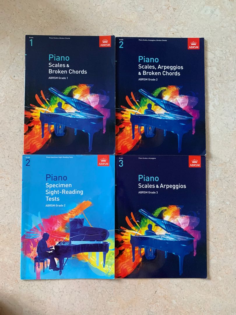 ABRSM Piano Scales, Arpeggios, Broken Chords, Sight-reading Tests ...