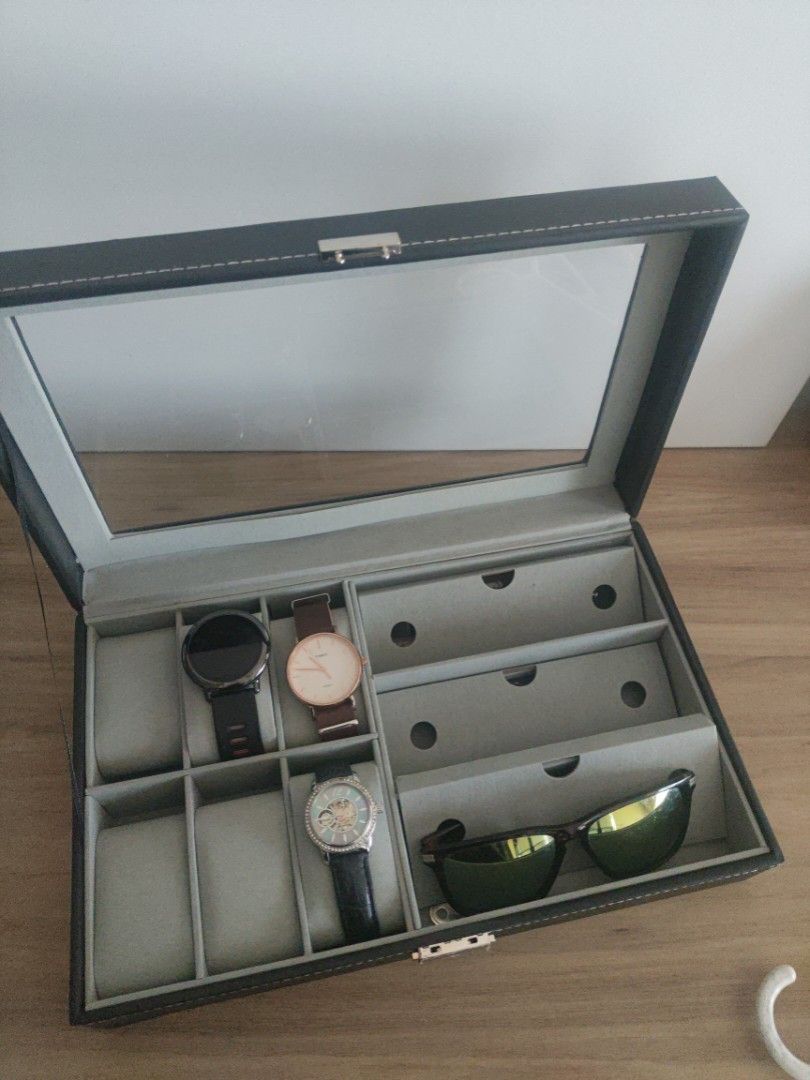 accessories box, Men's Fashion, Watches & Accessories, Accessory holder ...