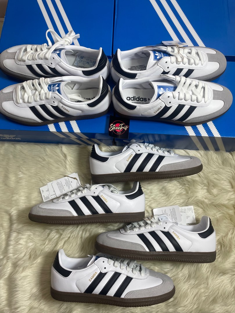 Addidas Samba OG Cloud White, Women's Fashion, Footwear, Sneakers on ...