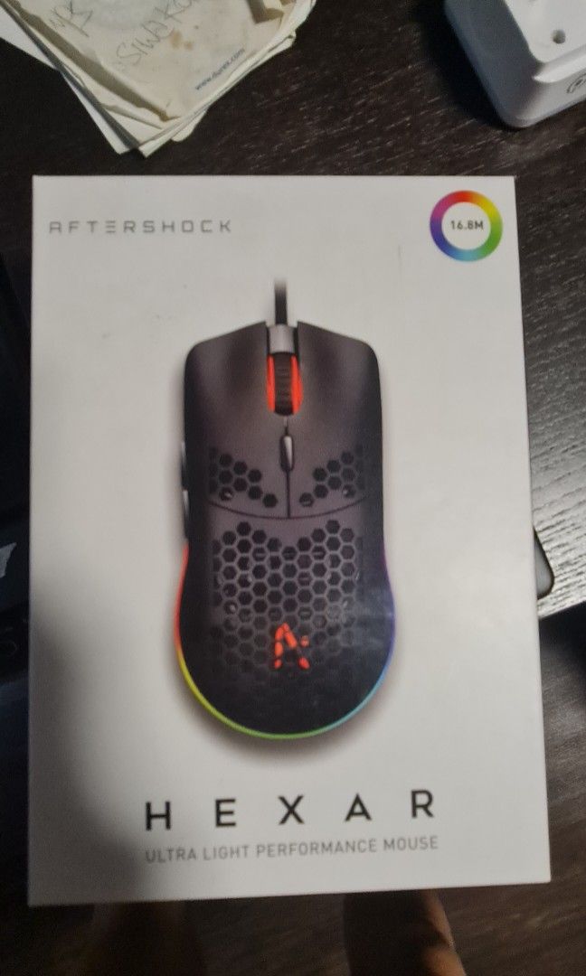 AFTERSHOCK HEXAR Gaming Mouse, Computers & Tech, Parts & Accessories ...