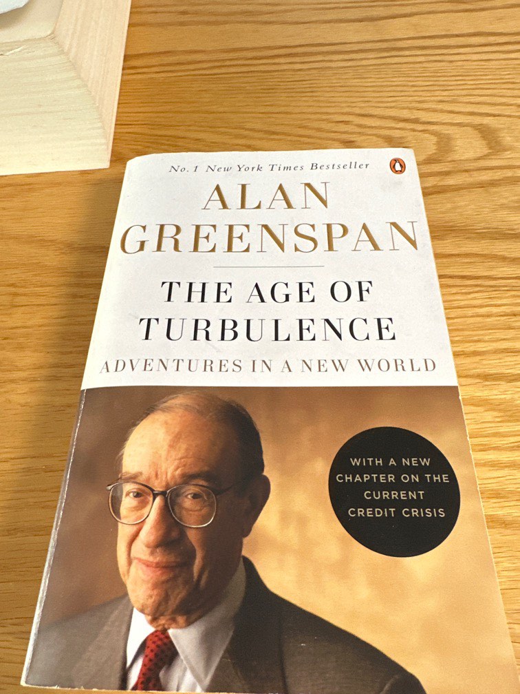 Alan Greenspan The Age of Turbulence, Hobbies & Toys, Books & Magazines ...