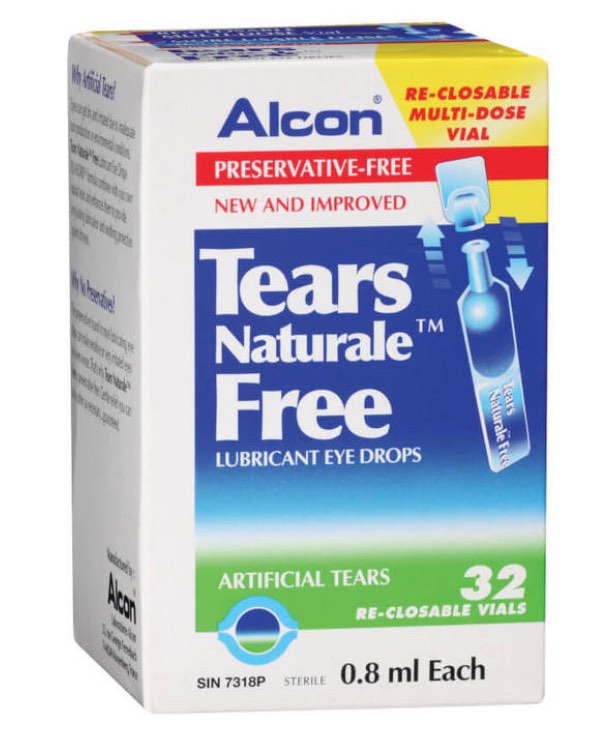 Alcon Tears Naturale Lubricant Eye Drops, 32pcs, Health & Nutrition ...