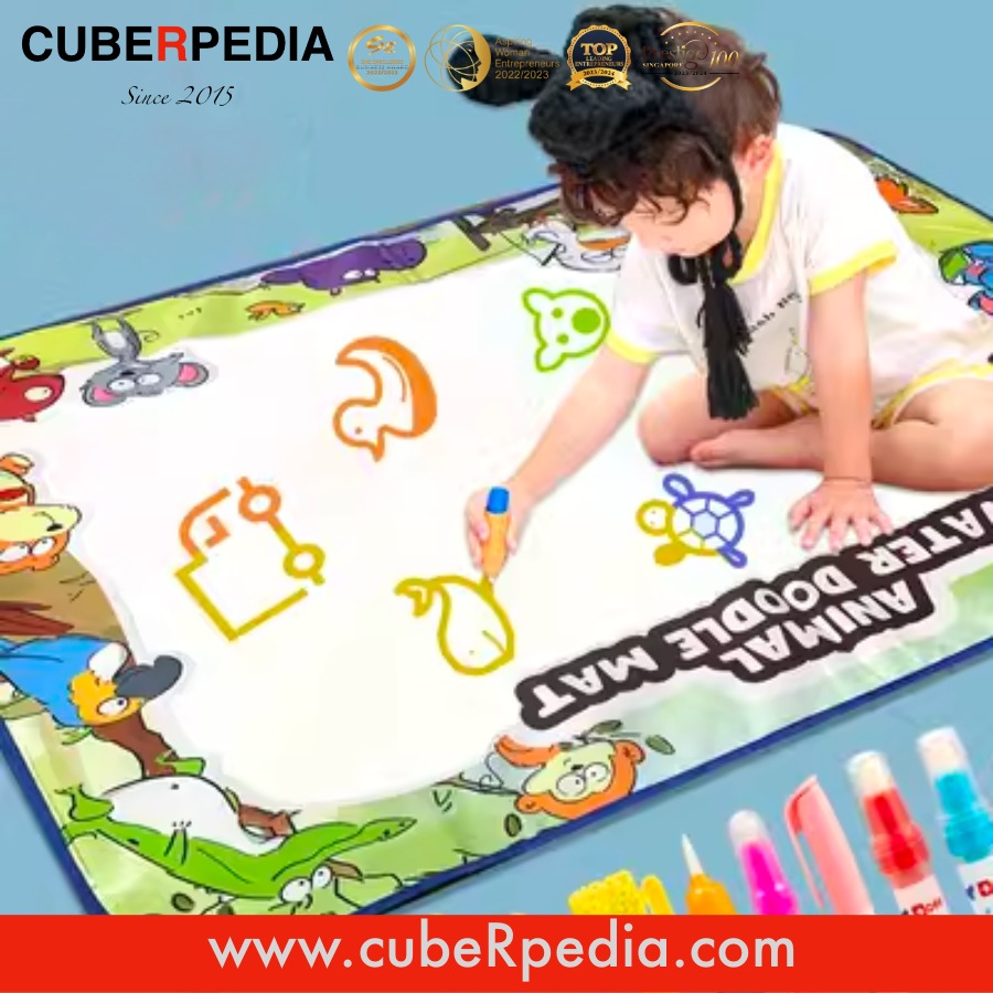 Aqua Magic Water Doodle Coloring Mat XL, Hobbies & Toys, Stationery ...