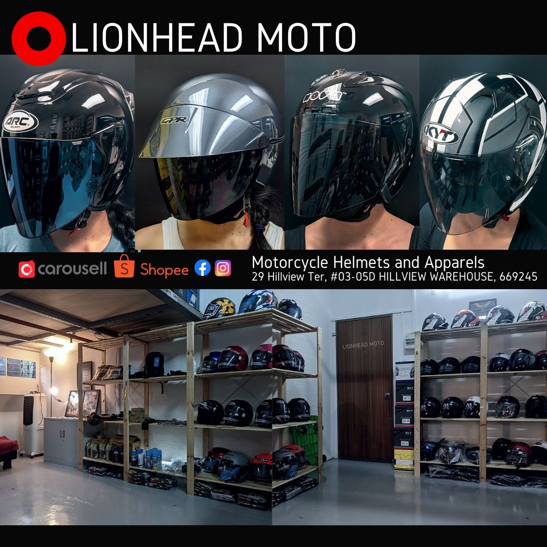 ARC TWO TONE RITZ MOTORCYCLE HELMET FREE DELIVERY, Motorcycles ...