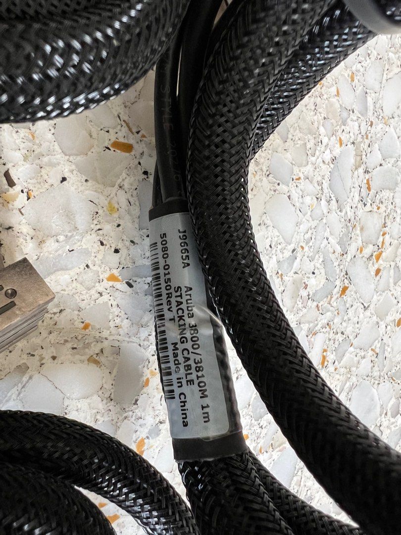 Aruba 3800/3810M stacking cable 0.5m and 1m, Computers & Tech, Parts ...
