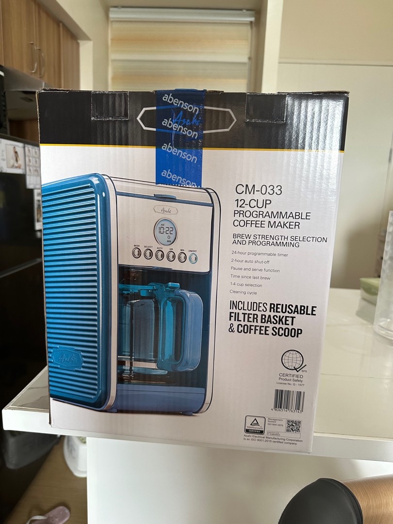 ASAHI COFFEE MAKER, TV & Home Appliances, Kitchen Appliances, Other ...