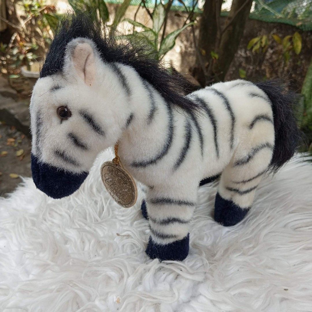 Aurora Classic Zebra Plush Toy, Hobbies & Toys, Toys & Games on Carousell