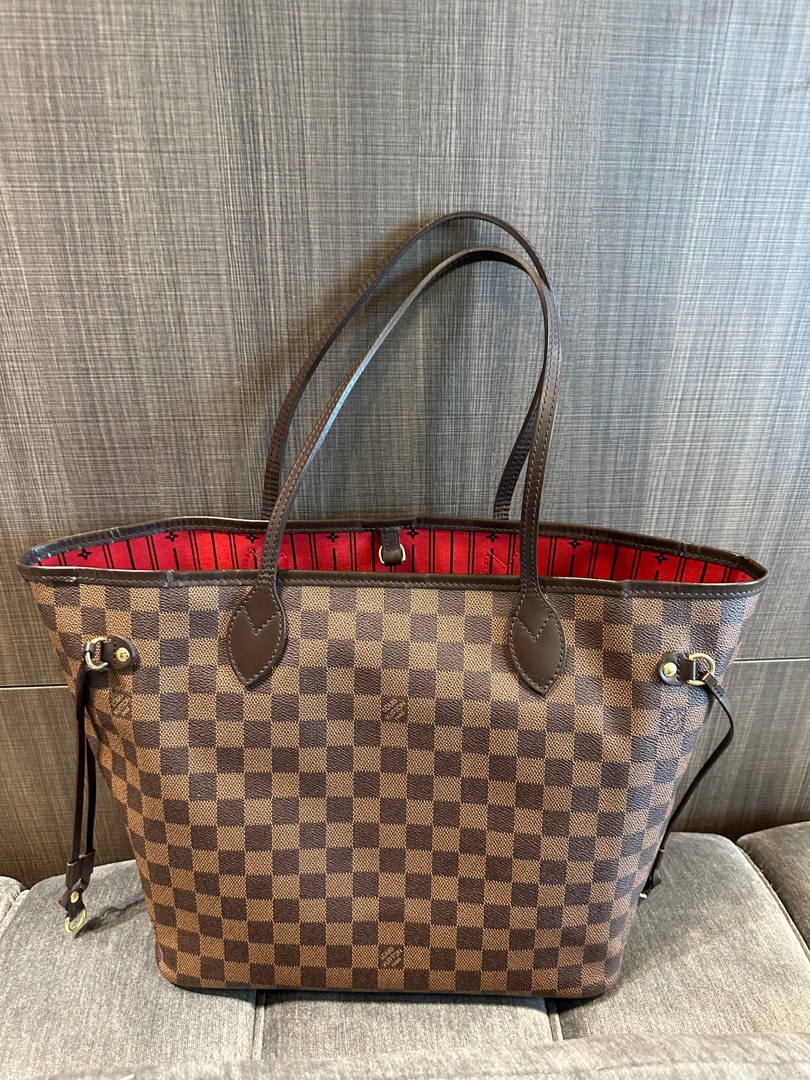 Authentic LV Neverfull, Luxury, Bags & Wallets on Carousell