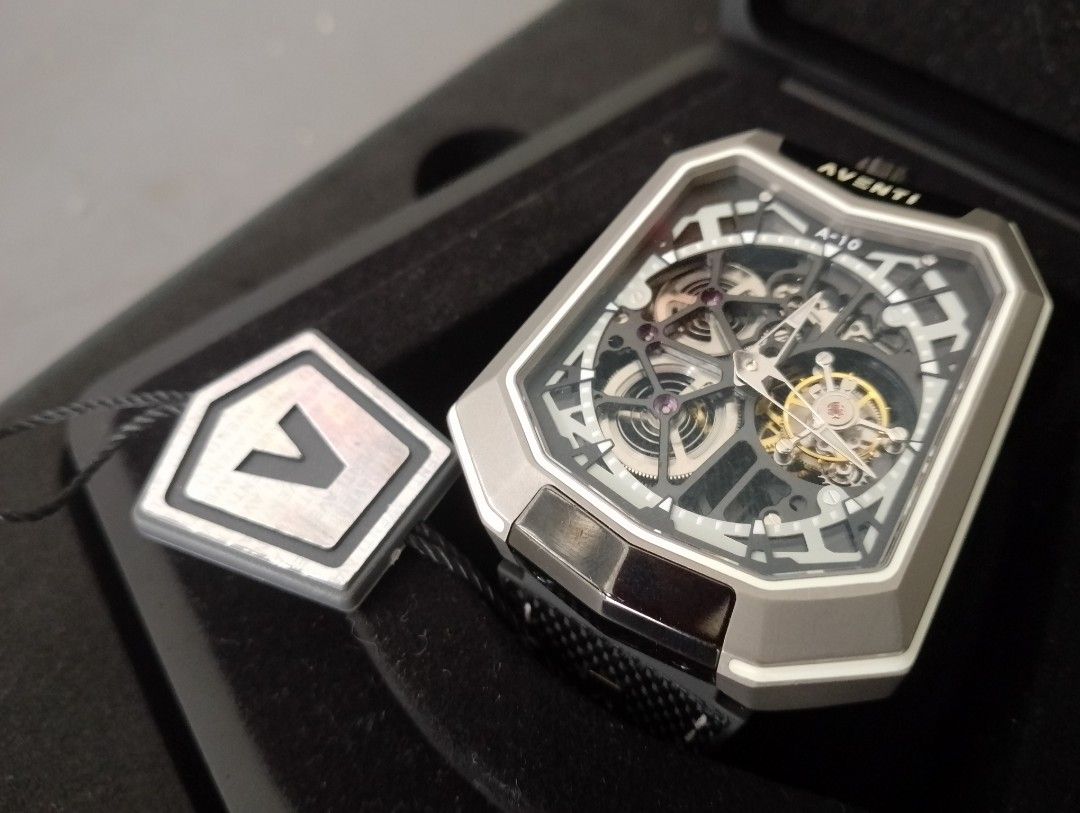 Aventi A10 Raw Titanium, Luxury, Watches on Carousell