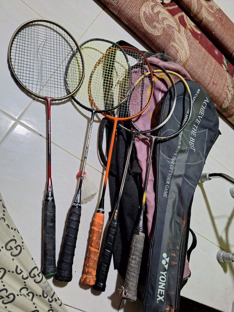Badminton Rackets (all for $50), Sports Equipment, Sports & Games ...