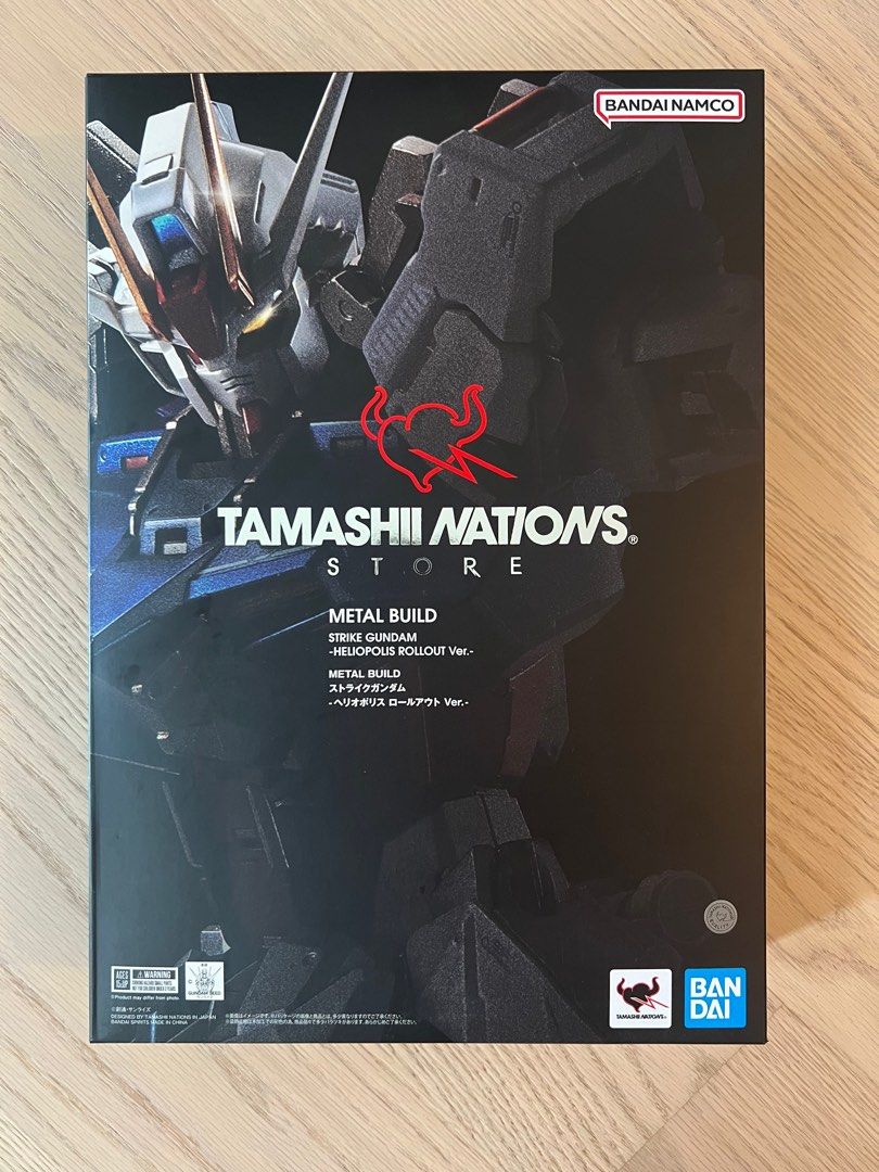 全新現貨日版 Bandai Metal Build Strike Gundam Heliopolis Rollout Ver 突擊高達 東京 ...