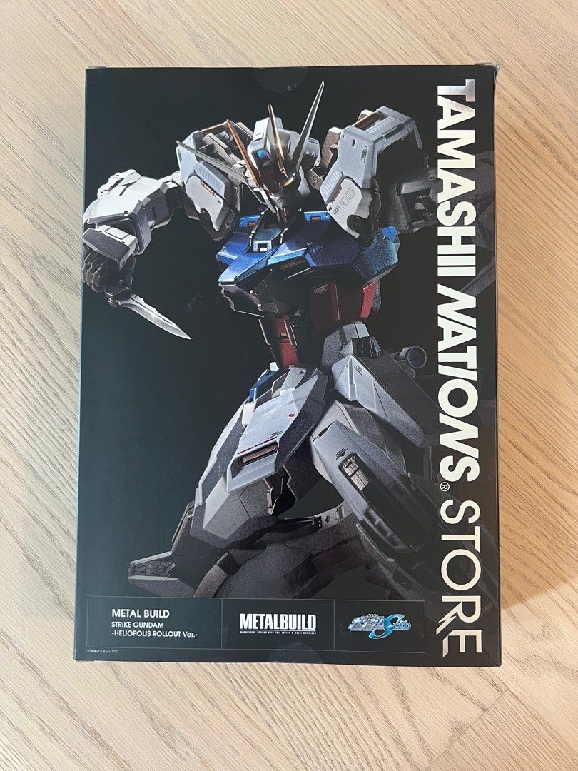 全新現貨日版 Bandai Metal Build Strike Gundam Heliopolis Rollout Ver 突擊高達 東京 ...