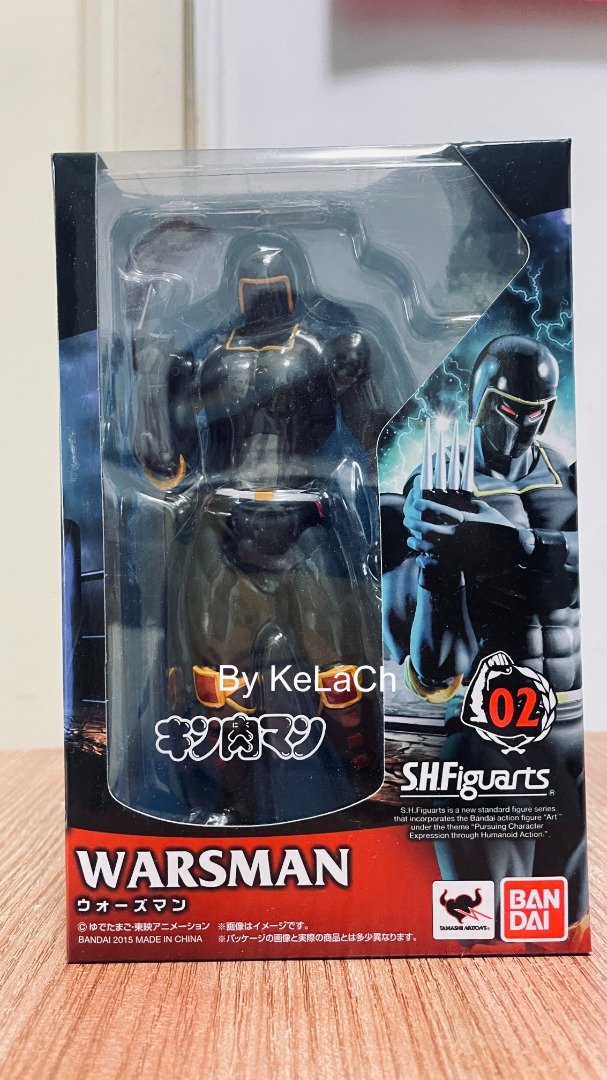 [全新] BANDAI S.H. Figuarts Warsman（全新日版）筋肉人 戰神, 興趣及遊戲, 玩具 & 遊戲類 - Carousell