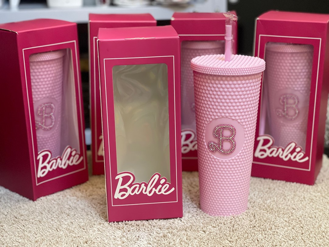 Barbie Tumbler, Furniture & Home Living, Kitchenware & Tableware, Water ...