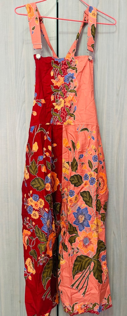 Batik overall and top, Women's Fashion, Dresses & Sets, Traditional ...