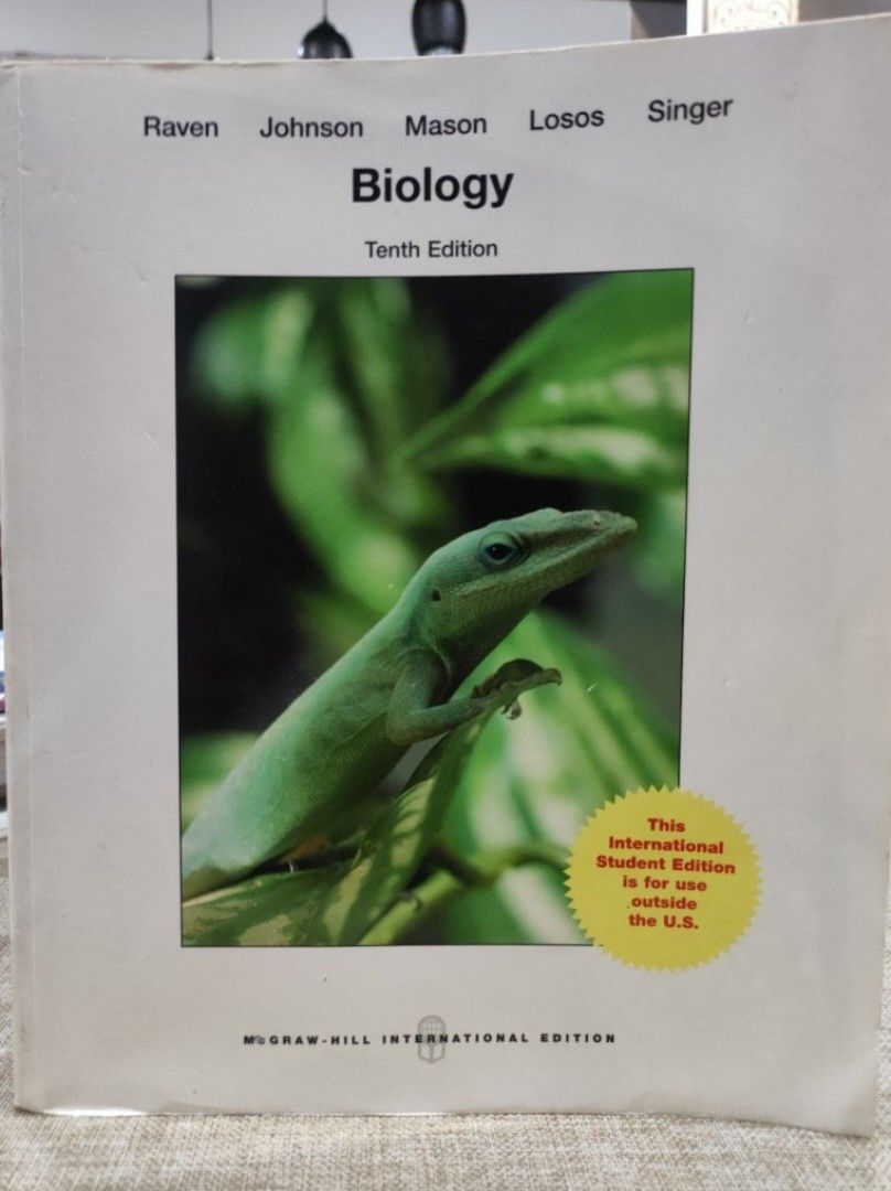 Biology 10th edition( international edition) - Raven/Johnson/Mason ...
