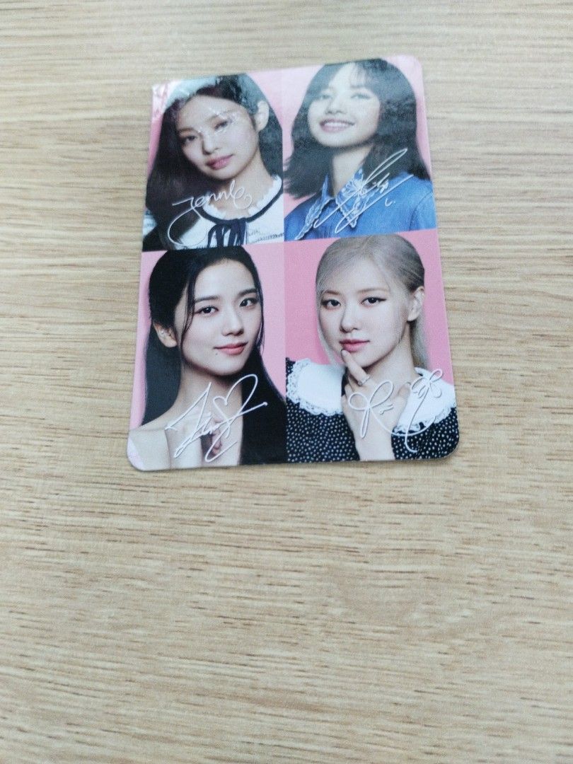 Blackpink Oreo card, Hobbies & Toys, Memorabilia & Collectibles, K-Wave ...