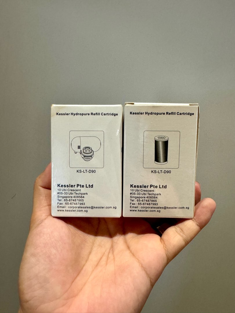 BNIB Kessler Hydropure Refill Cartridge Filter KS-LT-D90 (2 pcs), TV ...