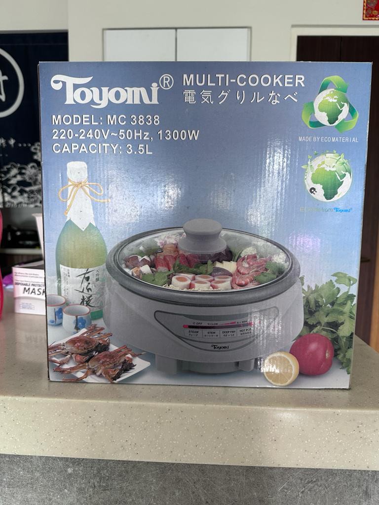 BNIB Toyomi multi cooker, TV & Home Appliances, Kitchen Appliances ...