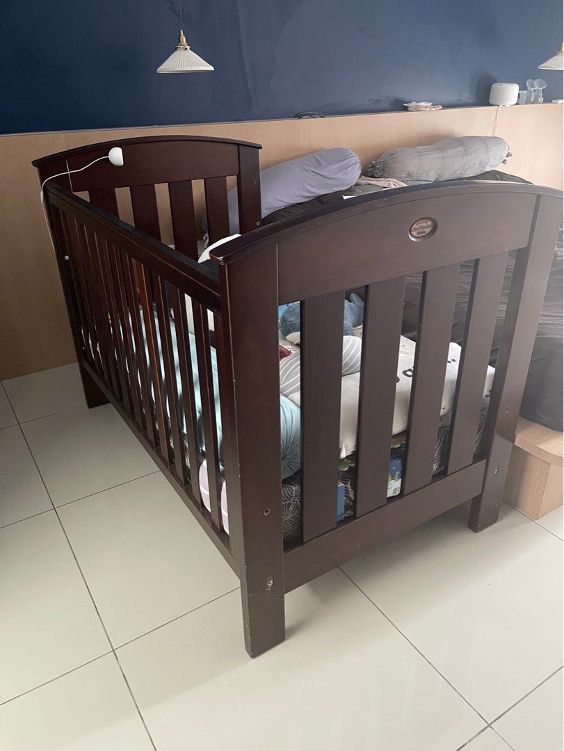 Boori Country Convertible Cot, Babies & Kids, Baby Nursery & Kids ...