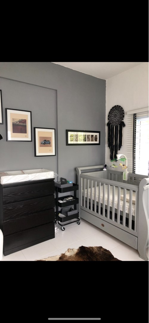 Boori Country Sleigh Cot Bed, Babies & Kids, Baby Nursery & Kids ...