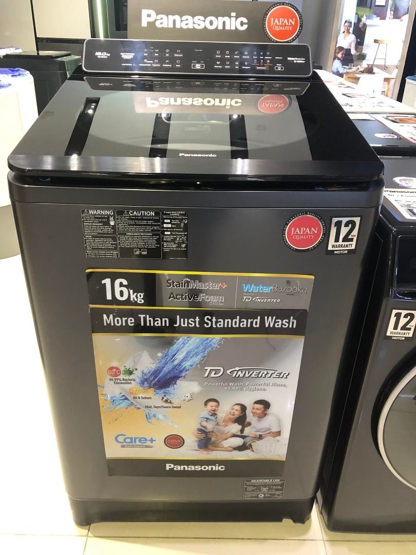 Brand New PANASONIC Top Load Washer, TV & Home Appliances, Washing ...