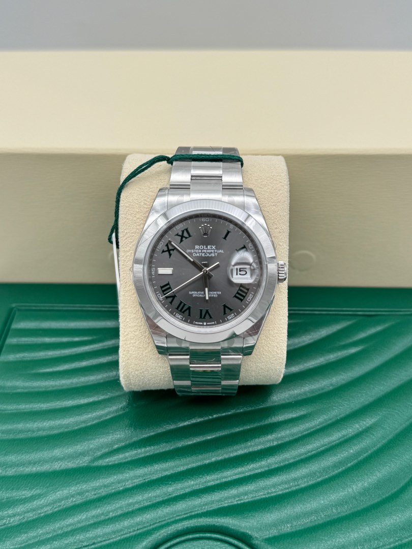 BRANDNEW! Rolex Datejust 41 Wimbledon 126300 2023, Luxury, Watches on ...