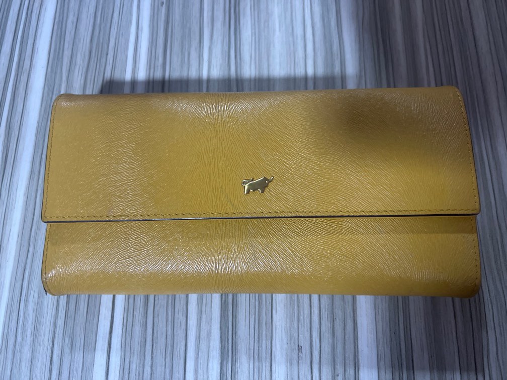 Braun Buffel Wallet (Mustard), Women's Fashion, Bags & Wallets, Wallets ...