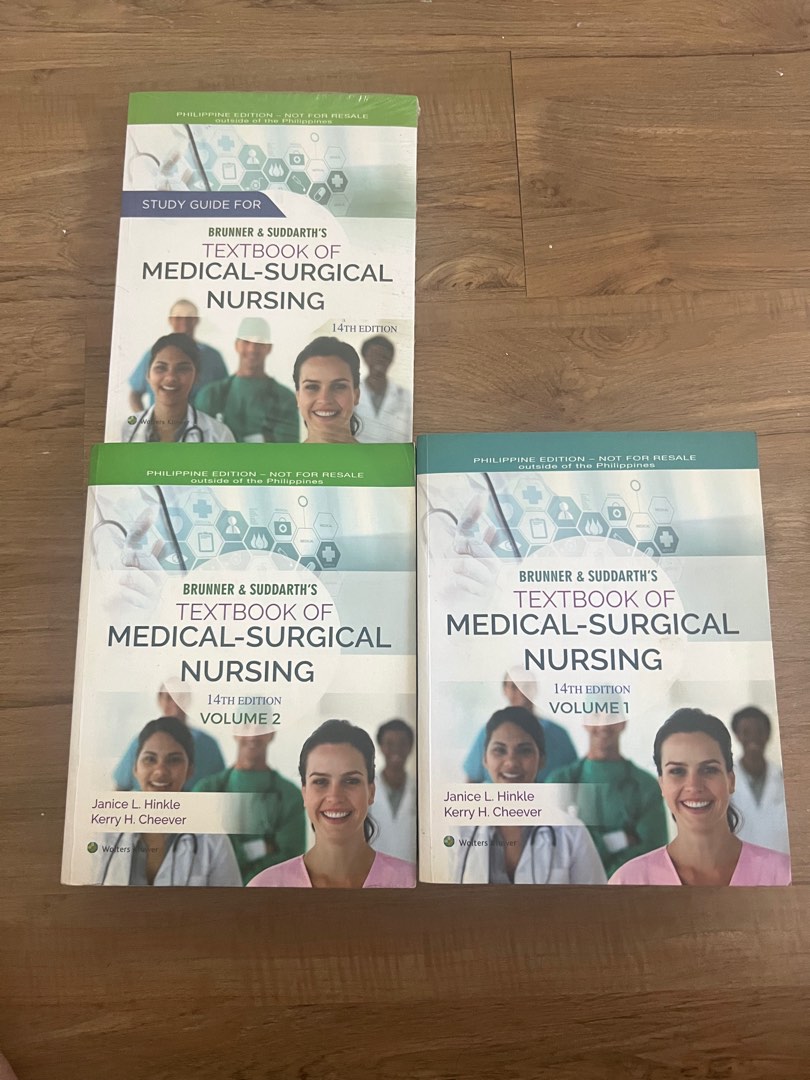 Brunner & Suddarth’s TextBook of Medical Surgical Nursing 14th Ed, Hobbies & Toys, Books ...