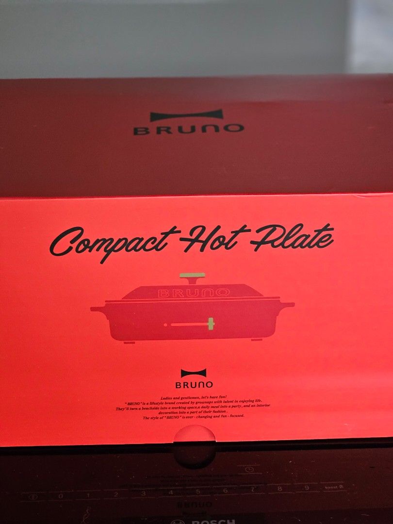 Bruno Compact Hot Plate with Hot Pot, TV & Home Appliances, Kitchen ...