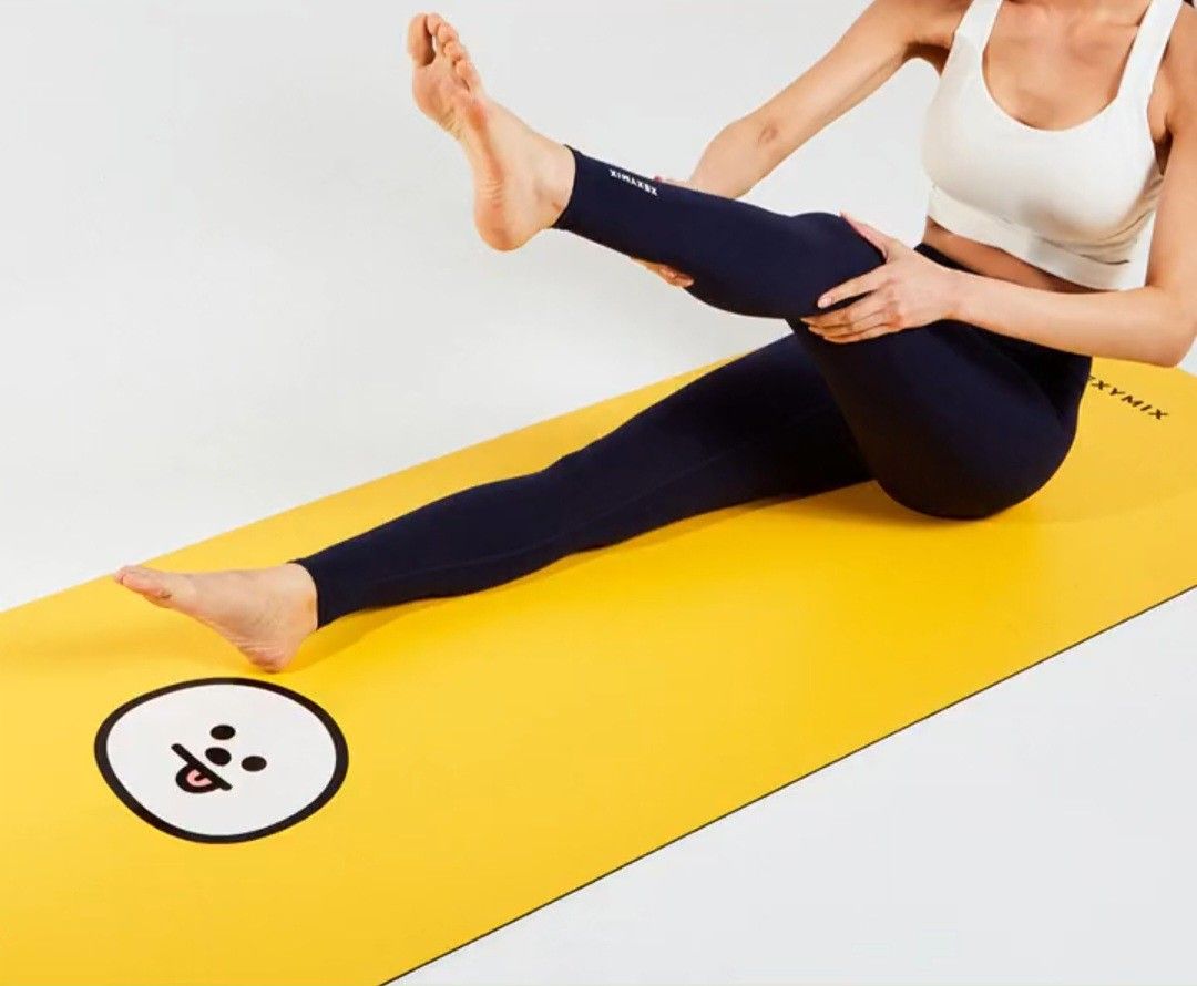 BT21 x Xexymix Yoga Mat, Sports Equipment, Exercise & Fitness, Exercise ...