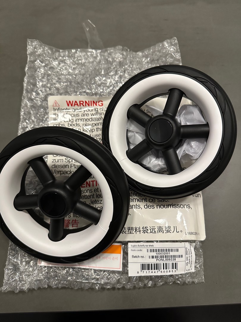 Bugaboo butterfly rear wheels, Babies & Kids, Going Out, Strollers on ...