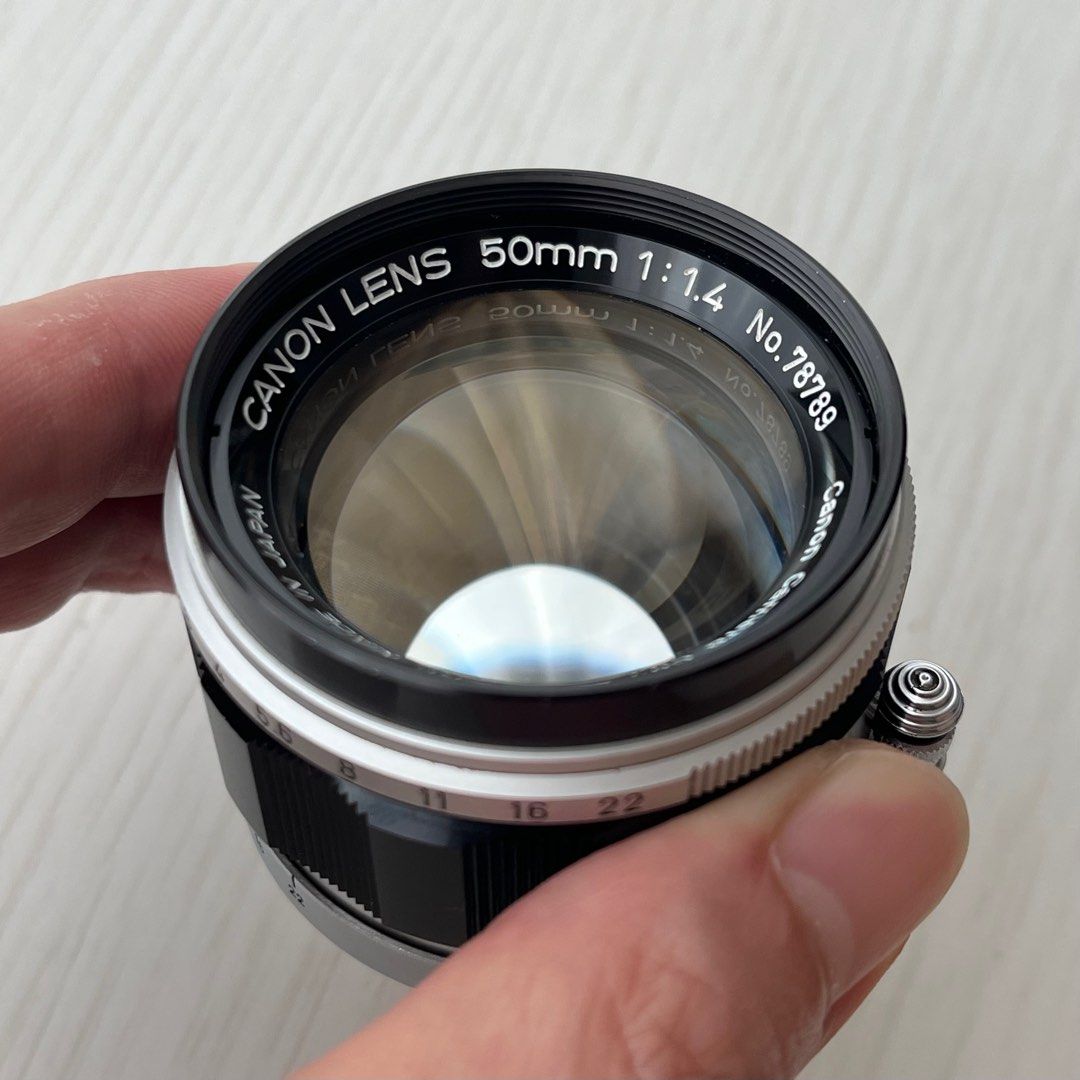 Canon 50mm f1.4 II LTM Mount Standard Prime Lens (8/10), Photography ...