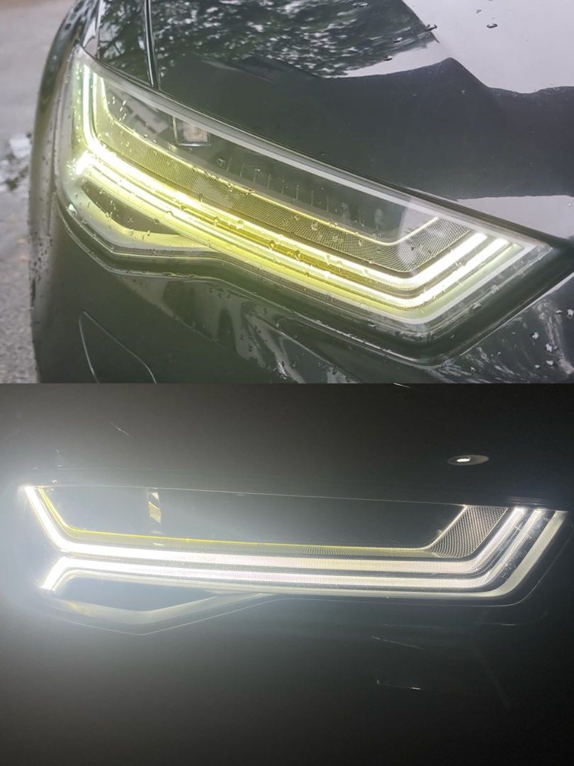 Car headlight DRL replacement wire aging repair recovery headlight ...