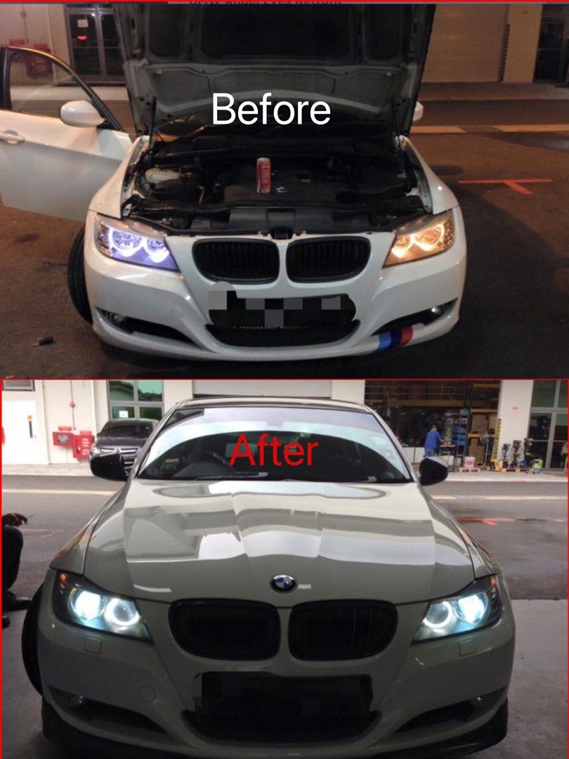 Car headlights angle eyes recovery, Car Accessories, Car Workshops ...