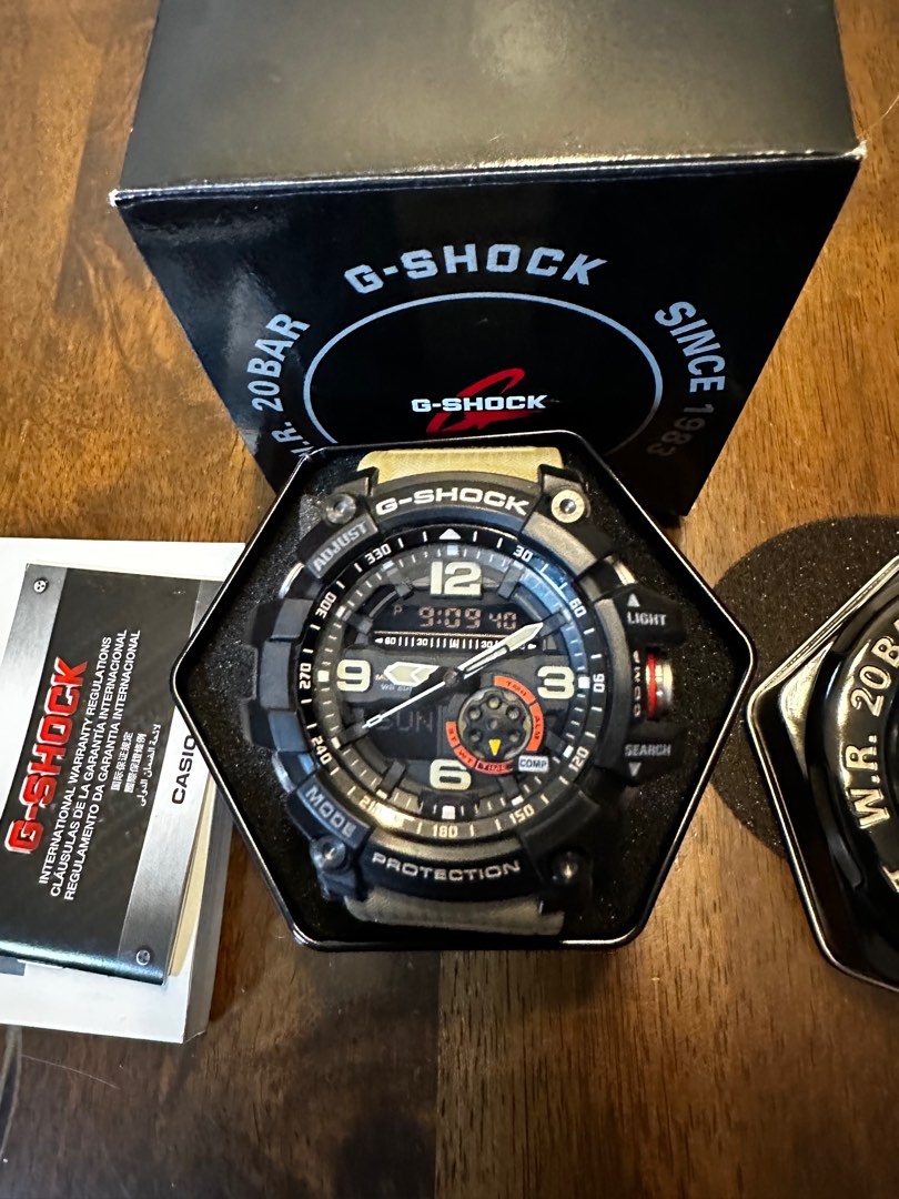 Casio G-Shock (GG-1000-1A5DR) Brown Resin - Mud Master, Men's Fashion ...