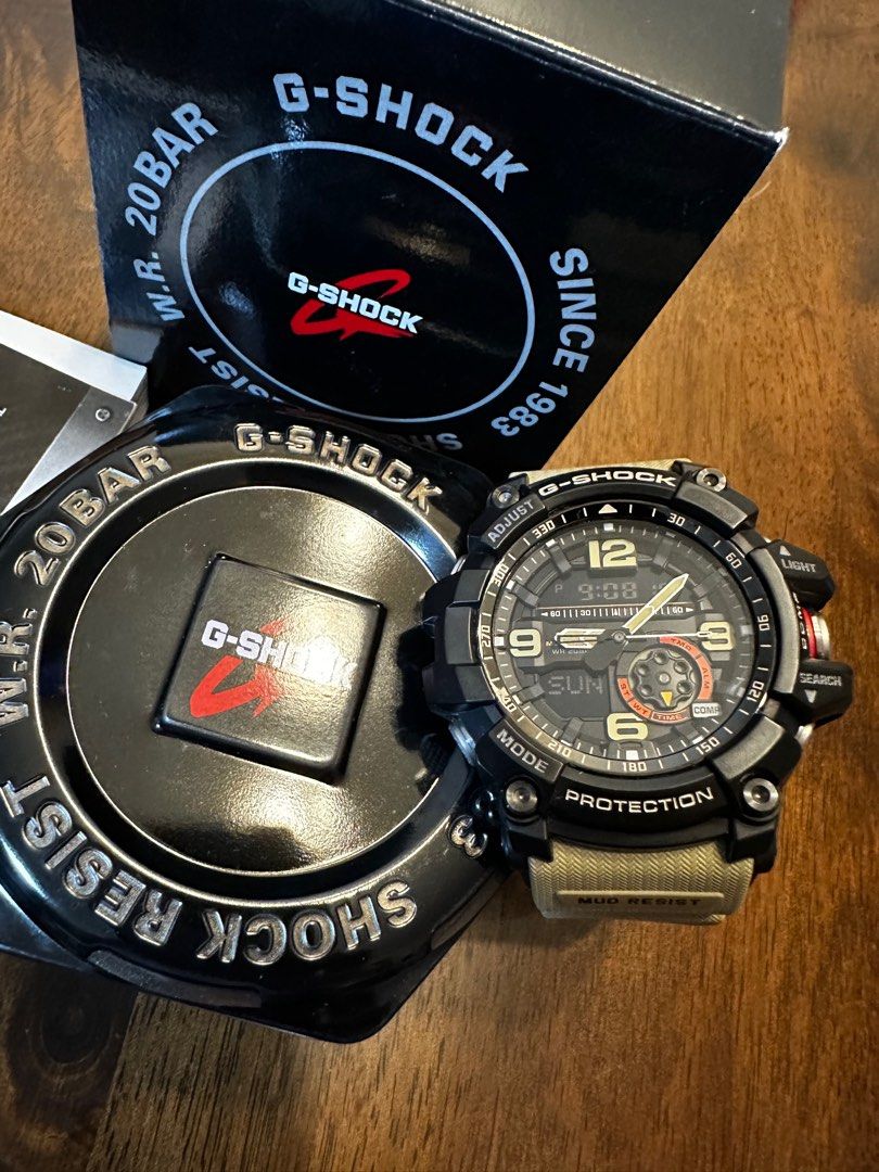 Casio G-Shock (GG-1000-1A5DR) Brown Resin - Mud Master, Men's Fashion ...