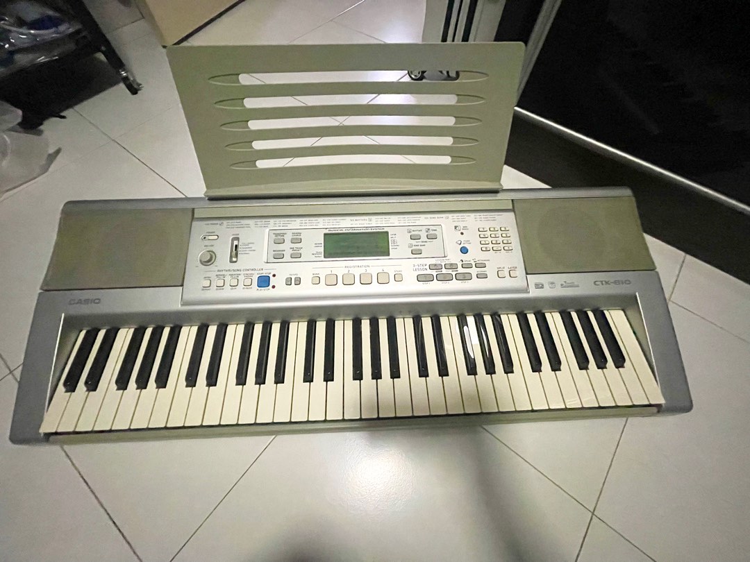 Casio Keyboard CTK-810, Hobbies & Toys, Music & Media, Musical ...