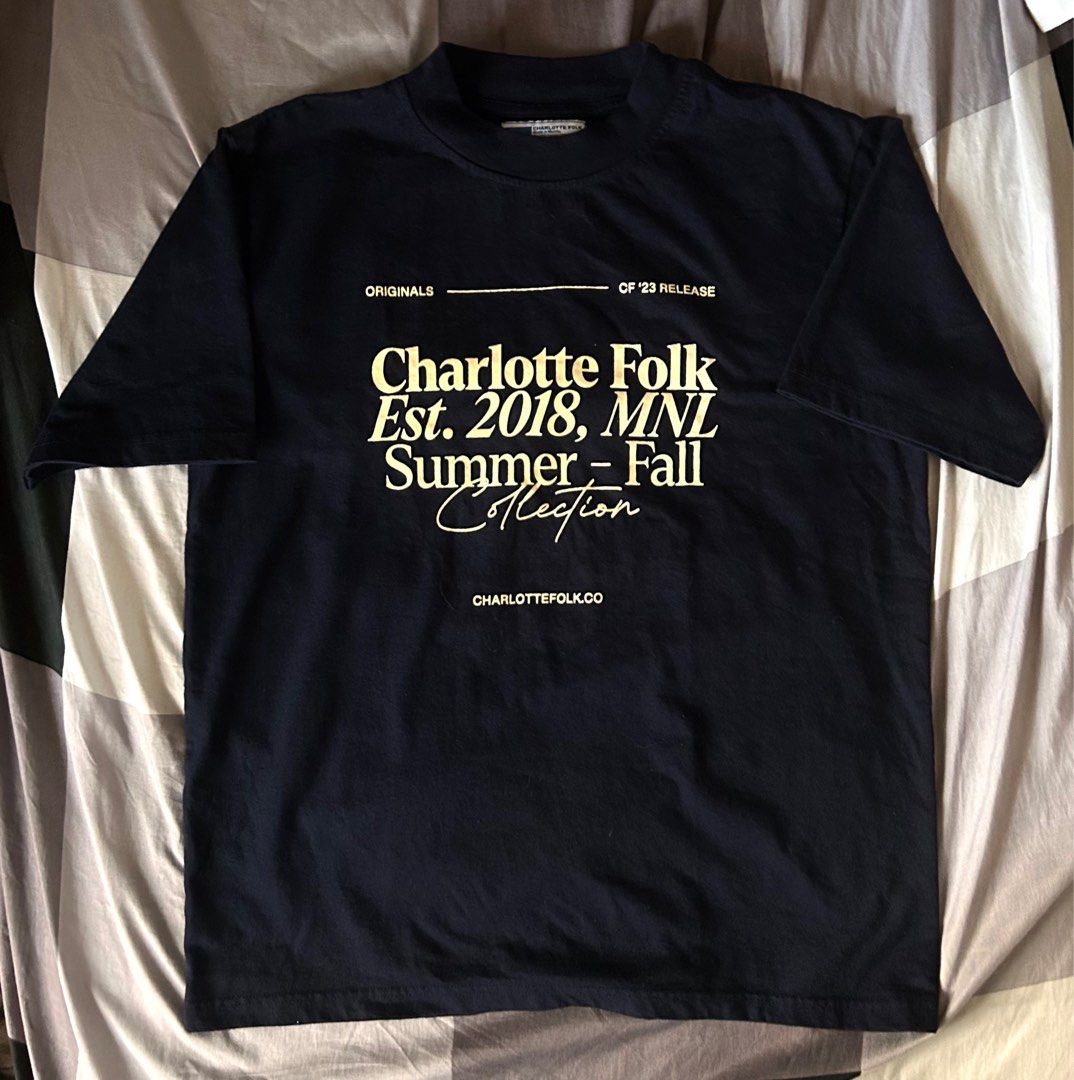 Charlotte Folk, Men's Fashion, Tops & Sets, Tshirts & Polo Shirts on ...