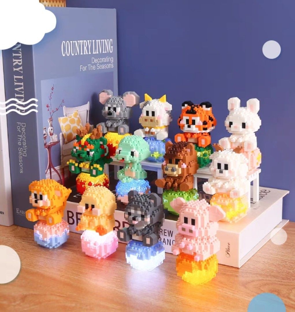 Chinese Zodiac building bricks "lego", Hobbies & Toys, Toys & Games on ...