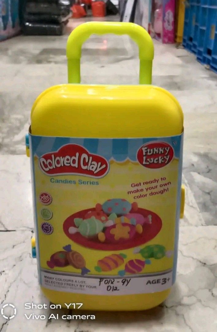 Colored Clay trolley Candies Series, Looking For on Carousell